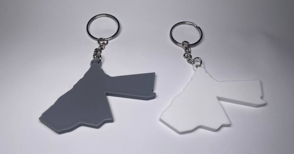 Jordan country keychain by qman | Download free STL model | Printables.com