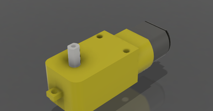 Motor CC reduction gear by Dudu160 | Download free STL model ...