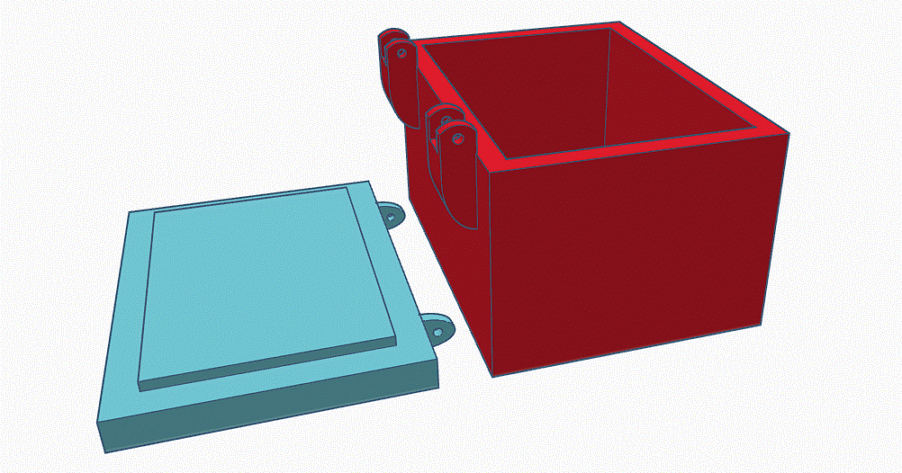Small box with hinge by Malachi Bowen | Download free STL model ...