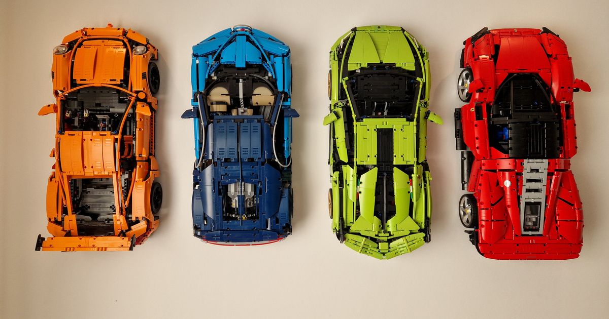 LEGO Technic - Lamborghini Sian FKP 37 (42115) Wall Mount von xtf ...