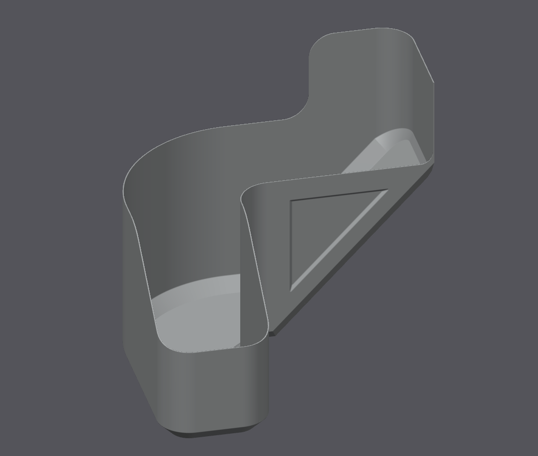 Optimized Poop Chute for P1P, P1S, X1C by GP3D_Designs | Download free ...