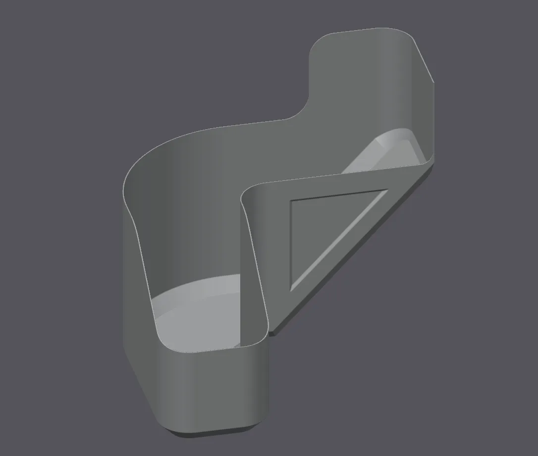 Optimized Poop Chute for P1P, P1S, X1C by GP3D_Designs | Download free ...