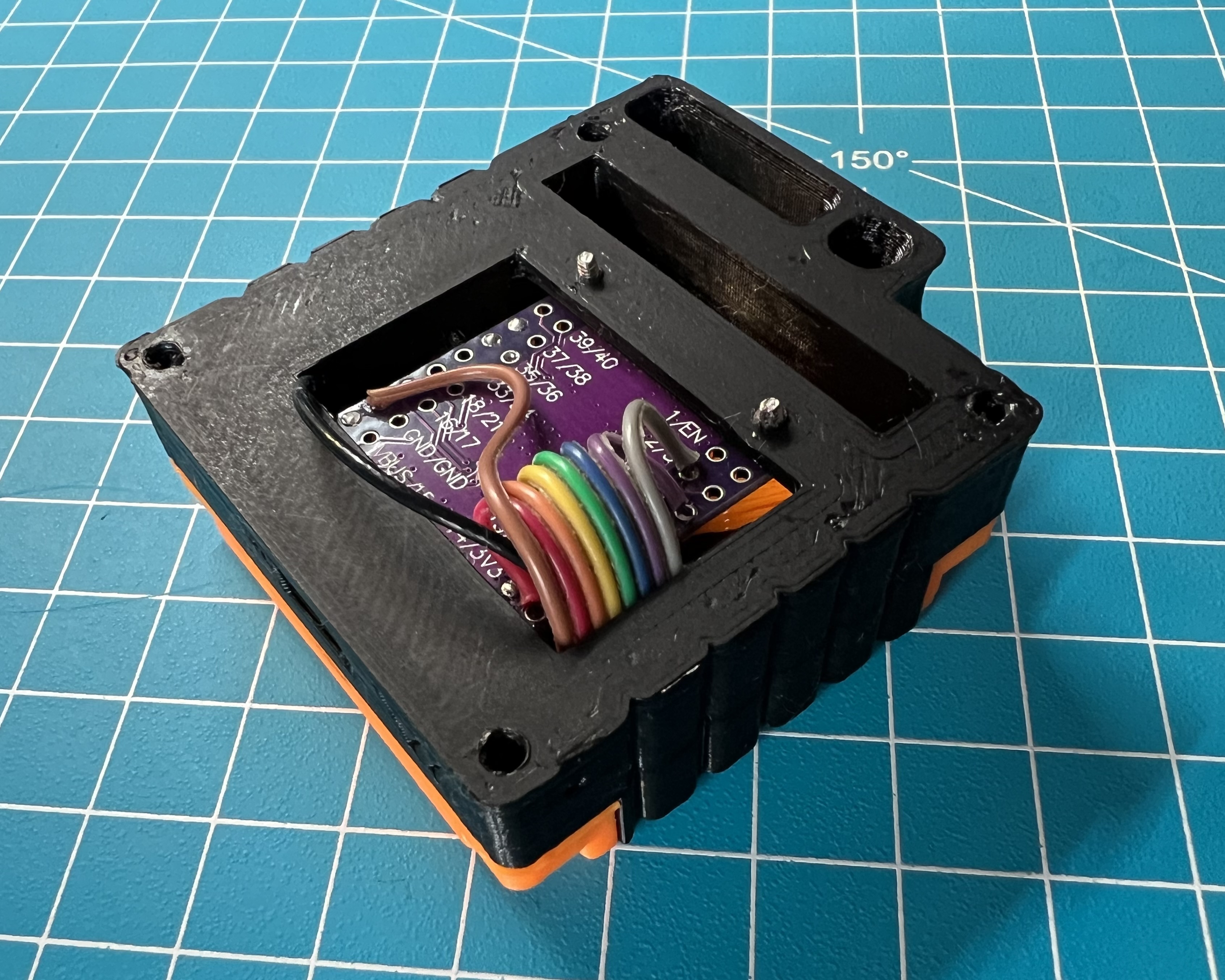 Wemos ESP32 S2 Mini + Ai Thinker Lora Ra-02 frame for Meshtastic micro ...