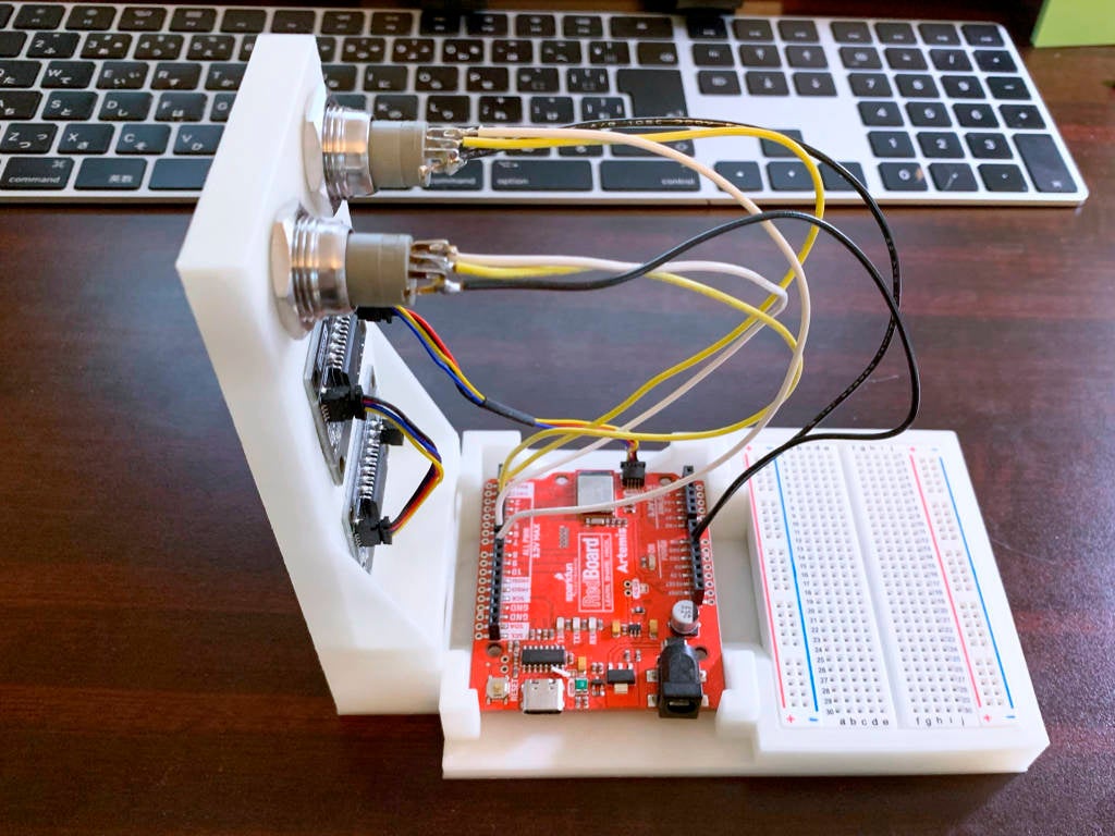 Sparkfun RedBoard Artemis with Sparkfun display by ...