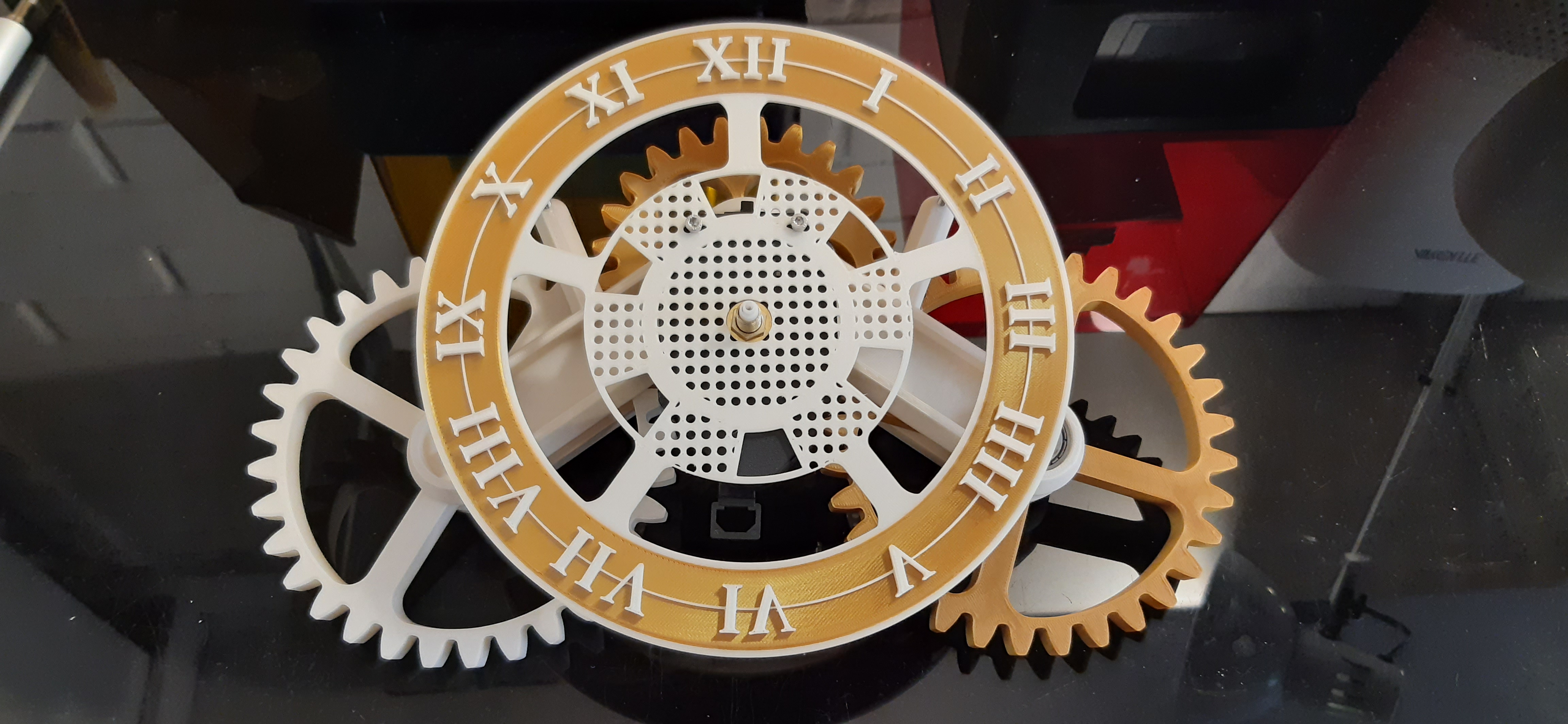 Steampunk clock by Fox | Download free STL model | Printables.com