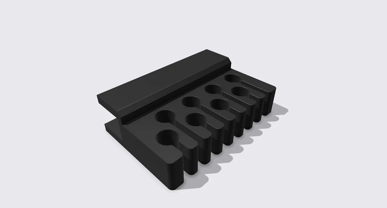 XLR Cable Organizer by MEngineer | Download free STL model | Printables.com
