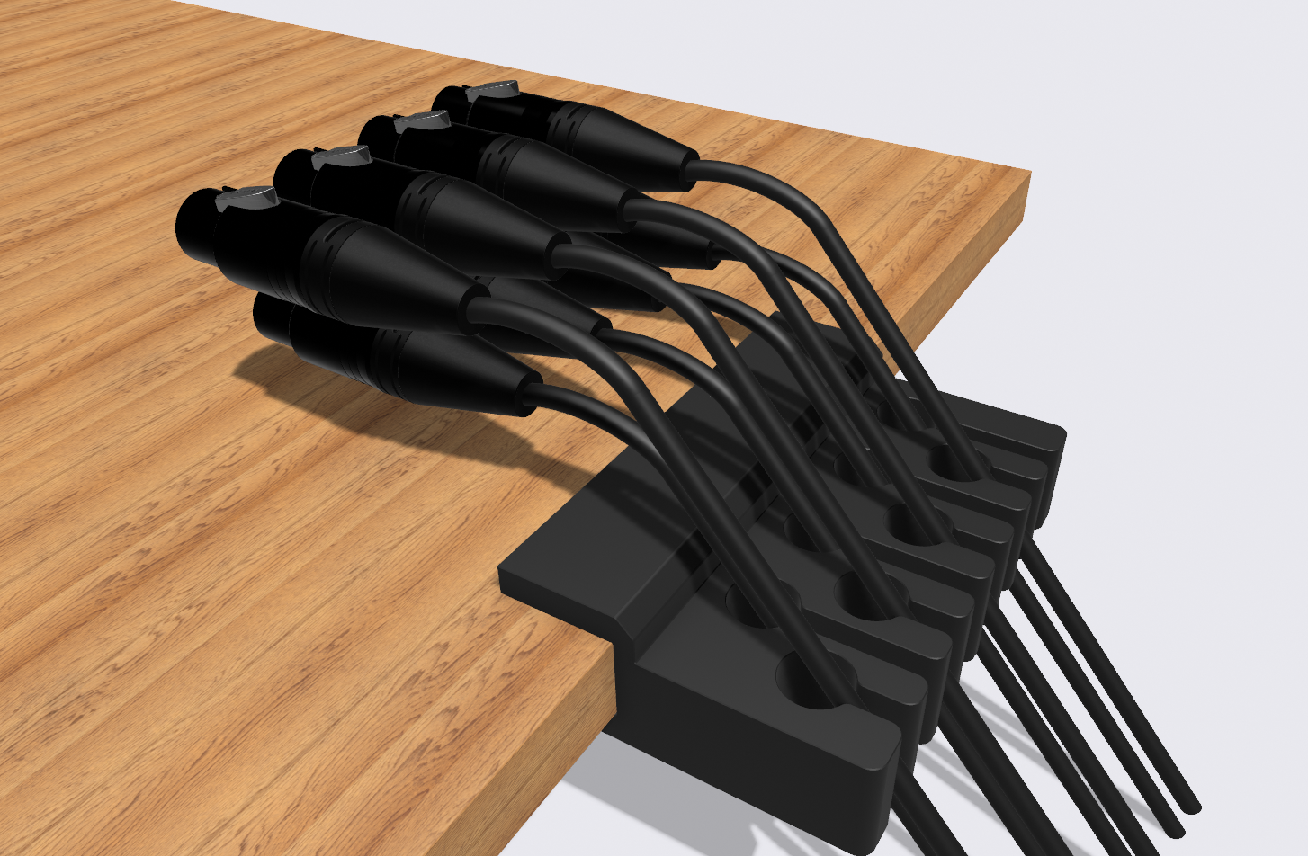 XLR Cable Organizer by MEngineer | Download free STL model | Printables.com