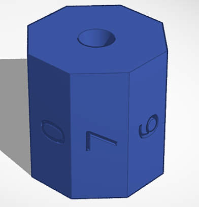 Fishing Counter 0-7 by Marek Pokorný | Download free STL model ...
