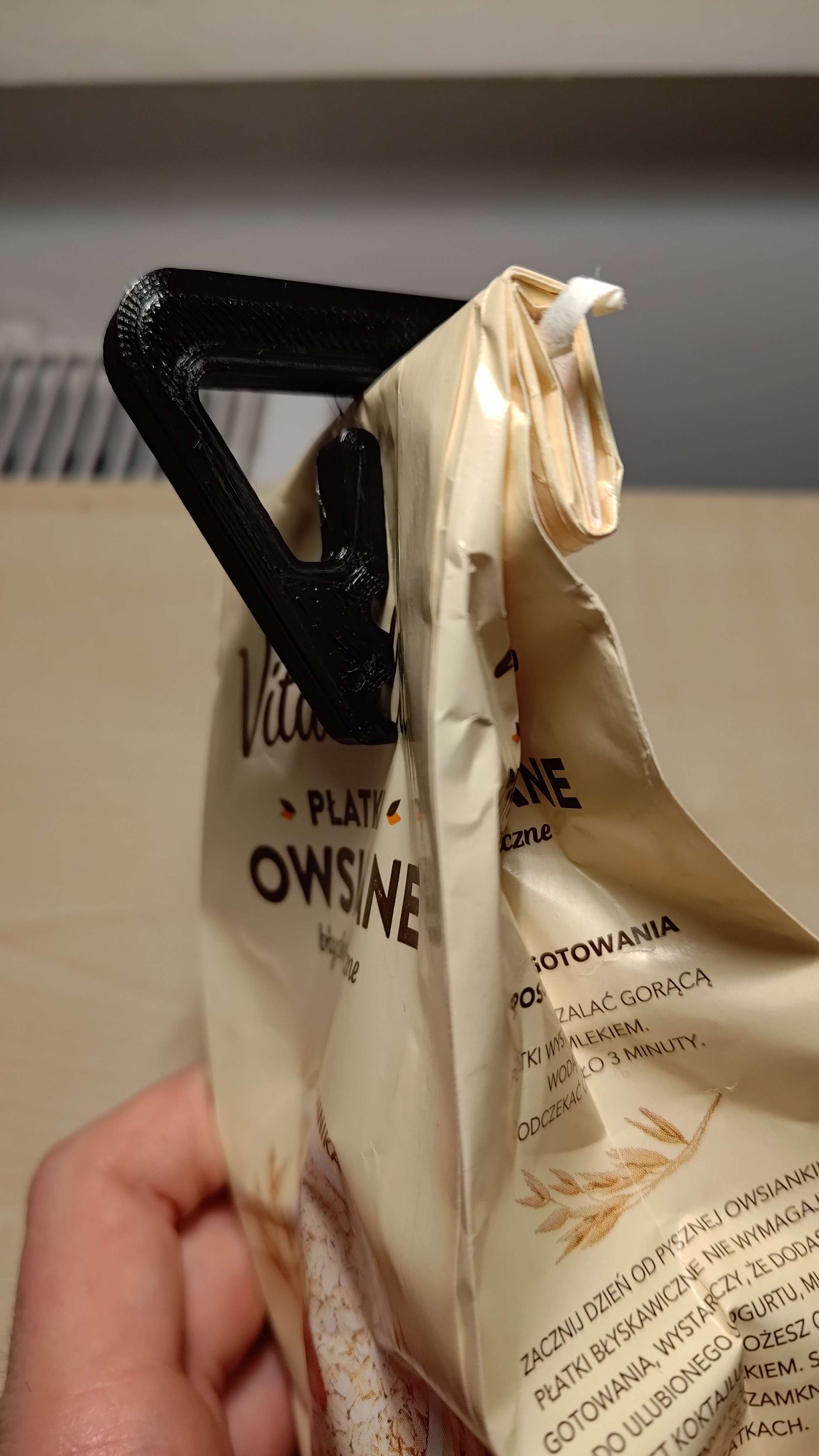 Bag clip by JacekRyjanPlz | Download free STL model | Printables.com