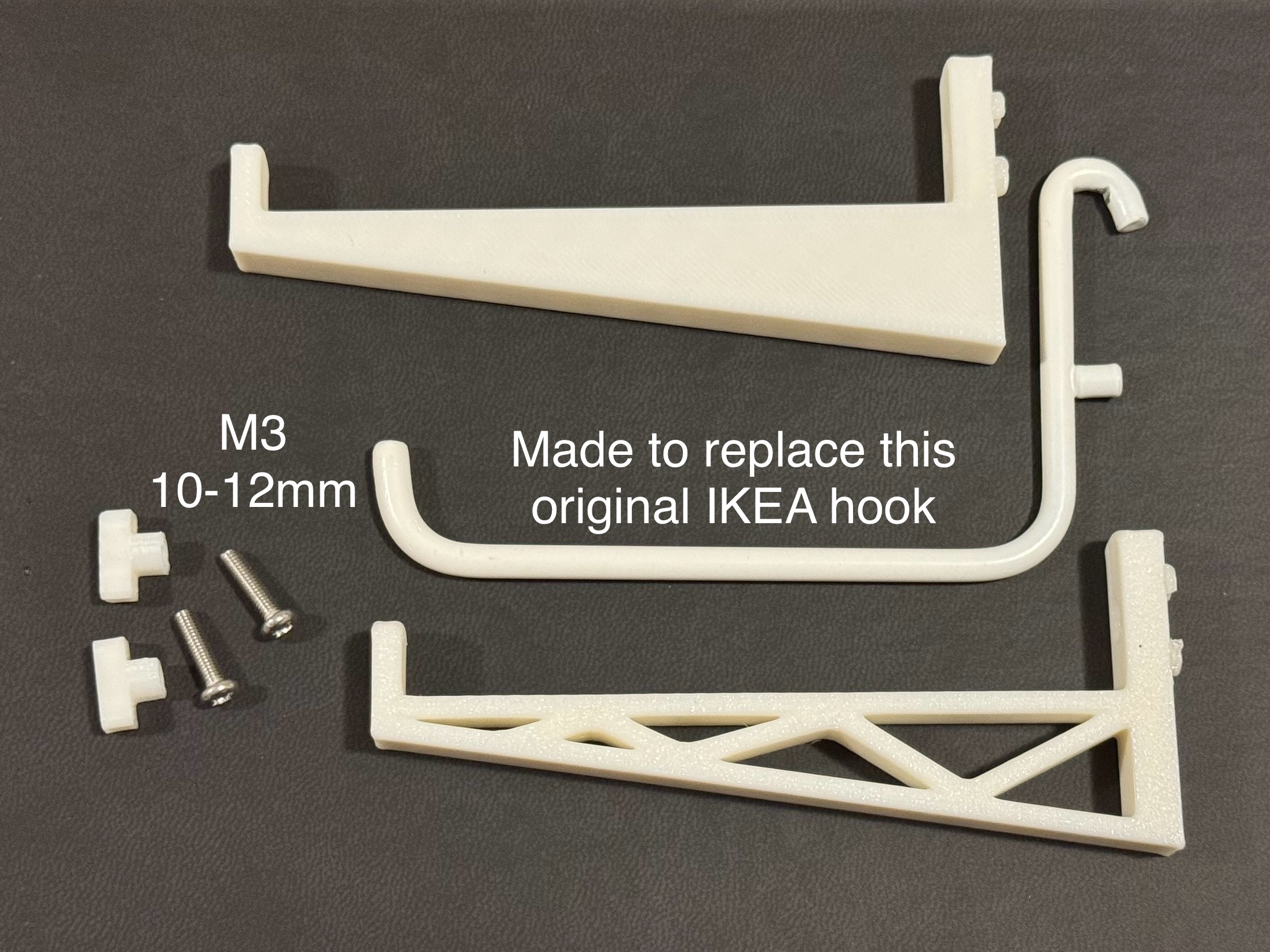 SKÅDIS Hook | T-Nut by Wakeupgeoff | Download free STL model ...