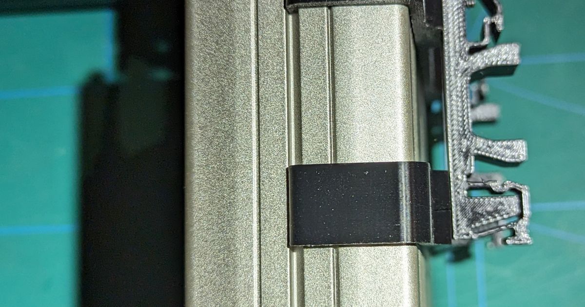 Teltonika RUTX50 DIN rail mount by Sasha Duric | Download free STL ...