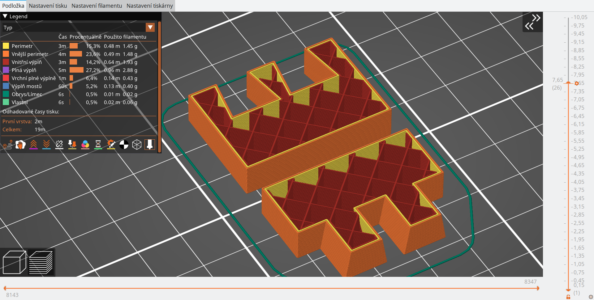 Technika - rybinový spoj by peter_s | Download free STL model ...