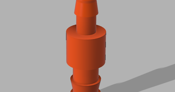 Parametric tube adapter by Brenda | Download free STL model ...