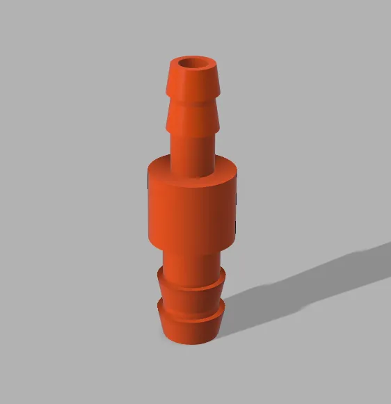Parametric tube adapter by Brenda | Download free STL model ...