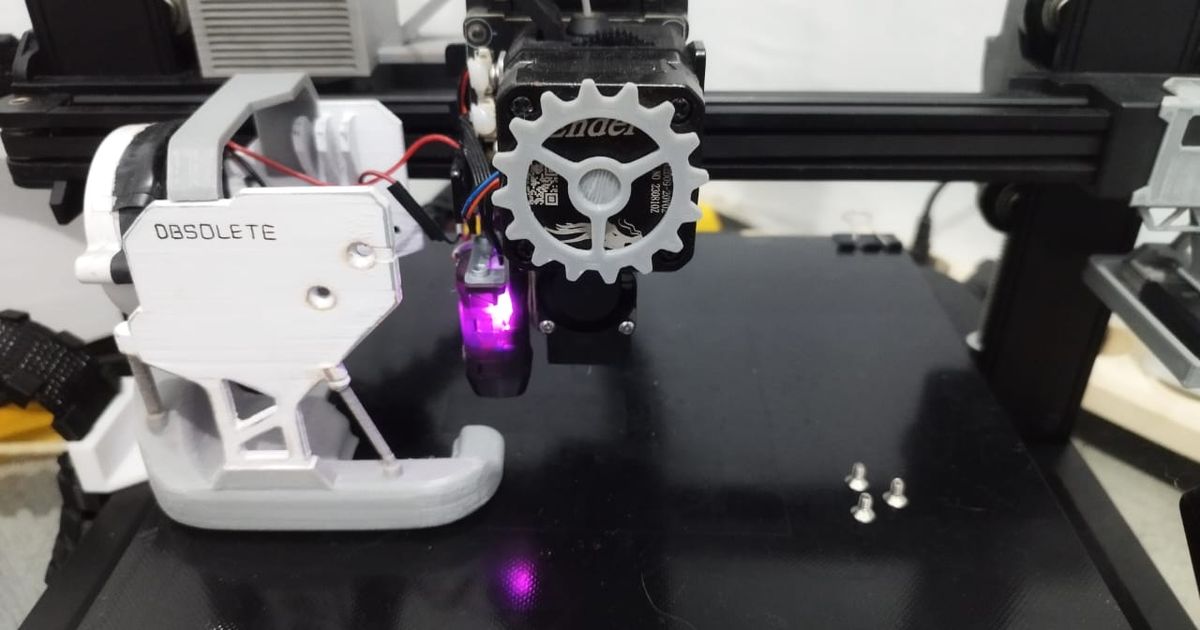 Ender 3 V3 SE Extruder Visualizer by Nora | Download free STL model ...