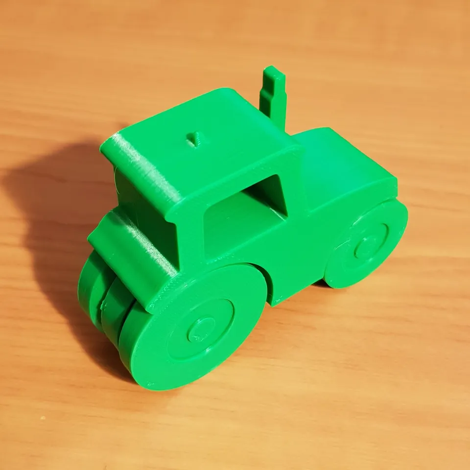 Tractor Print-in-Place by Lele88 | Download free STL model | Printables.com