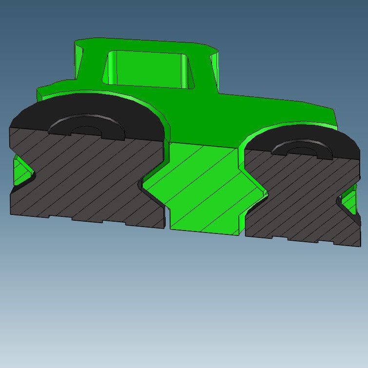 Tractor Print-in-Place por Lele88 | Descargar modelo STL gratuito ...