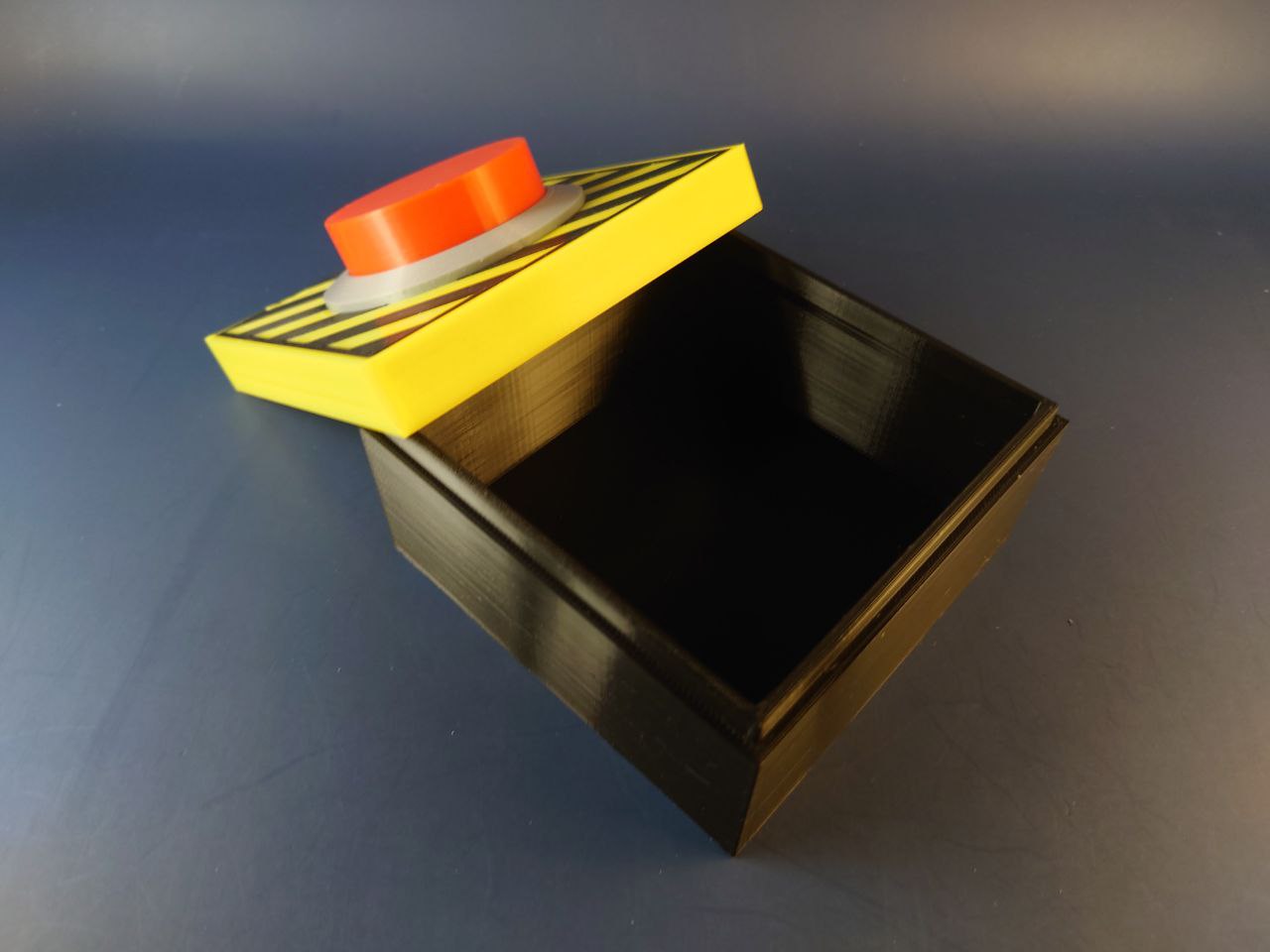 Red Danger Button (Box) by jor2468 | Download free STL model ...