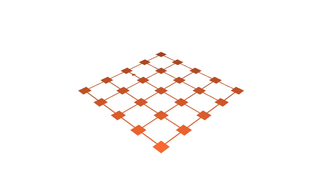 Bed Level Calibration Square Grid by wsreith | Download free STL model ...