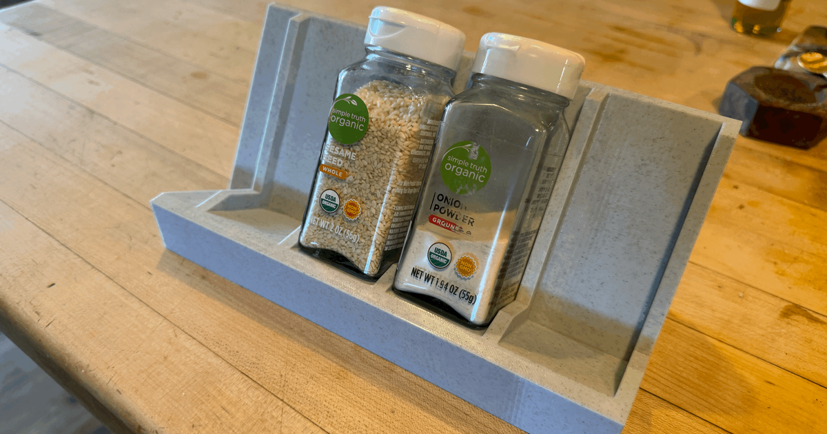 Spice Rack by apexskier | Download free STL model | Printables.com