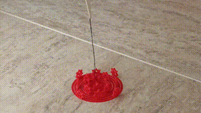 spiral spring gravity christmas ornament by Eric Laroche | Download free STL model | Printables.com