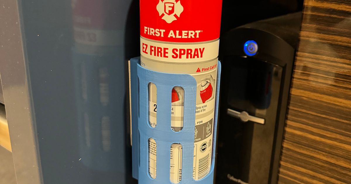 First Alert EZ Fire Spray Wall Holder by Daniel Baldwin | Download free ...