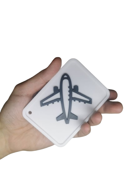 Two-Part Traveler Luggage Tag by Mgfdm | Download free STL model ...
