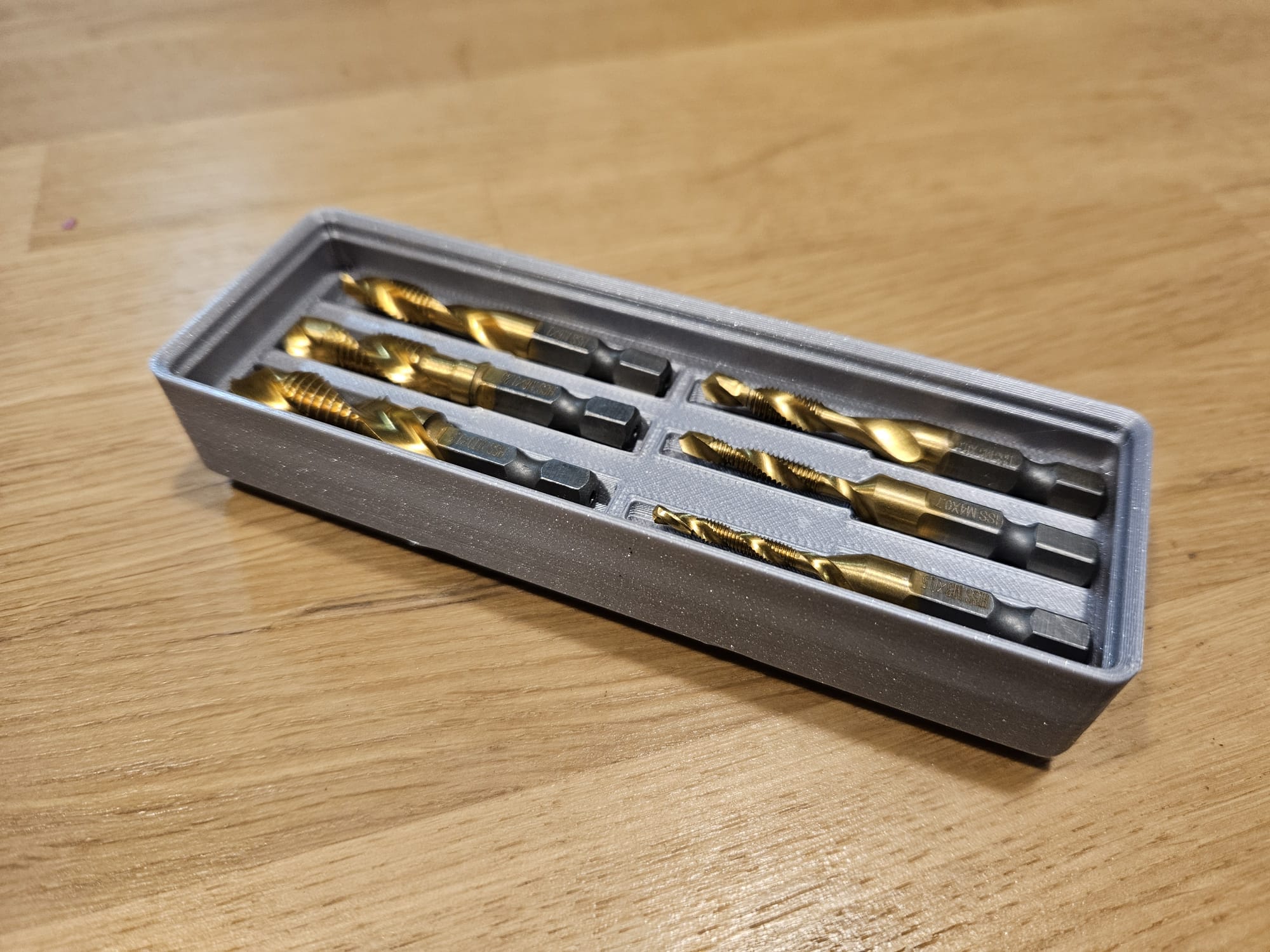 Gridfinity tap M3-M10 set holder 1x3x3u by Dror Avrahami | Download ...