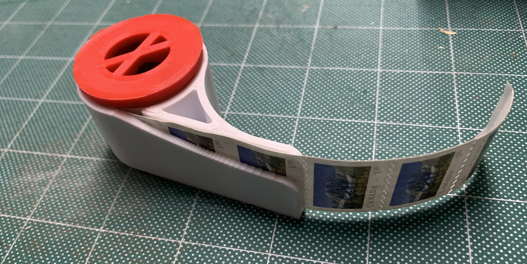 Stamp dispenser spool by Motoriley | Download free STL model ...