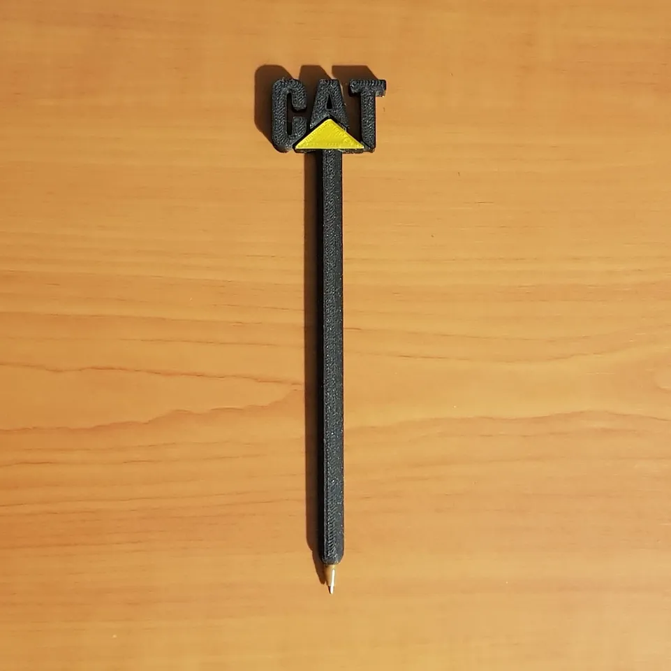 CAT Pen - Caterpillar Pen by Lele88 | Download free STL model ...