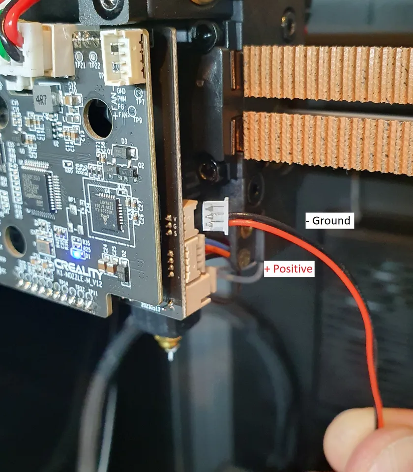 CREALITY K1, K1 MAX LED STRIP SUPPORT LIDAR COMPATIBLE by Zuff ...