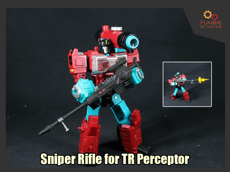 Sniper Rifle for Transformers Titans Return Perceptor by Funbie Studios ...