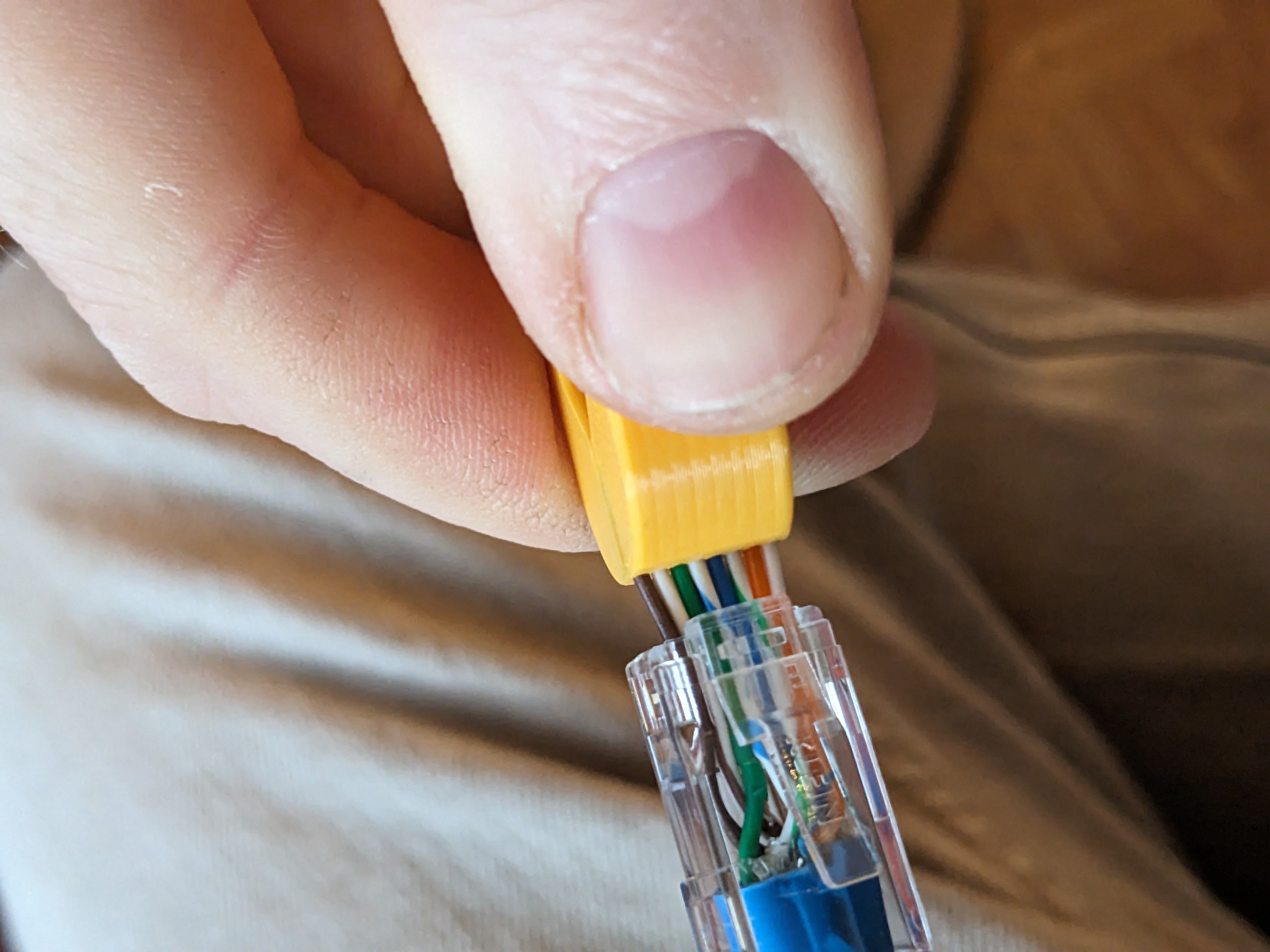 Ethernet Cable Termination/Straightener Tool by Colin | Download free ...