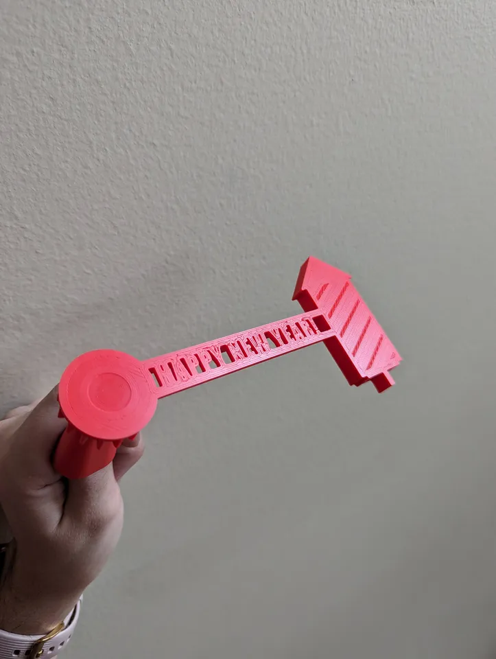 Spinning Noise Maker - Print-in-Place, No Supports by Mr_Neo | Download ...