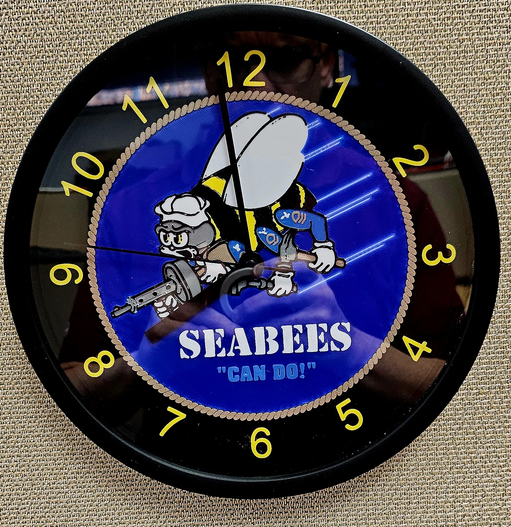 Navy Seabees Clock Face by Lowery23 | Download free STL model ...