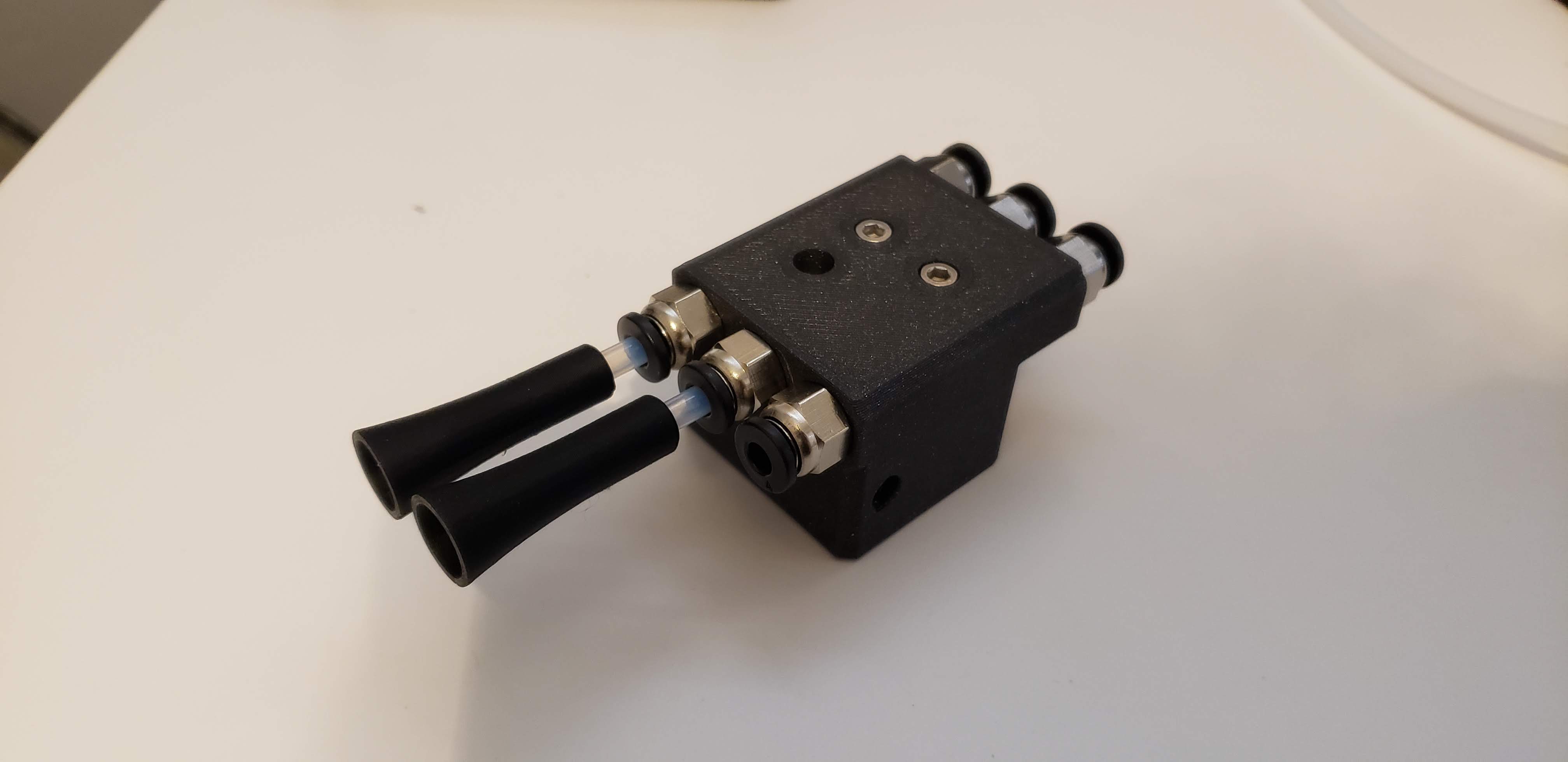 XL Filament Sensor Blocks (3x and 6x) with PC4-M10 Passthrough Fittings ...