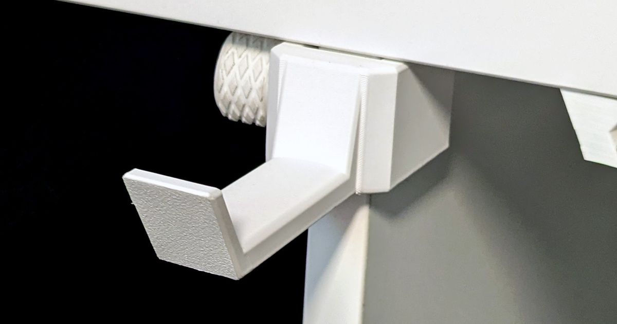 Vertical Headphones Holder Mount Clamp Kallax Compatible By