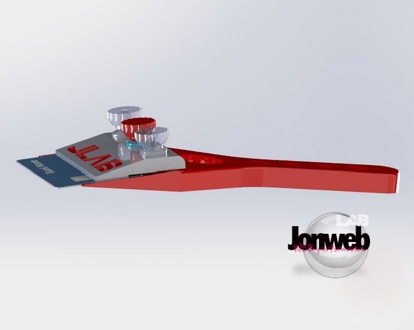 Scraper for 3D printer bed with credit card blade :) von Jonweb ...