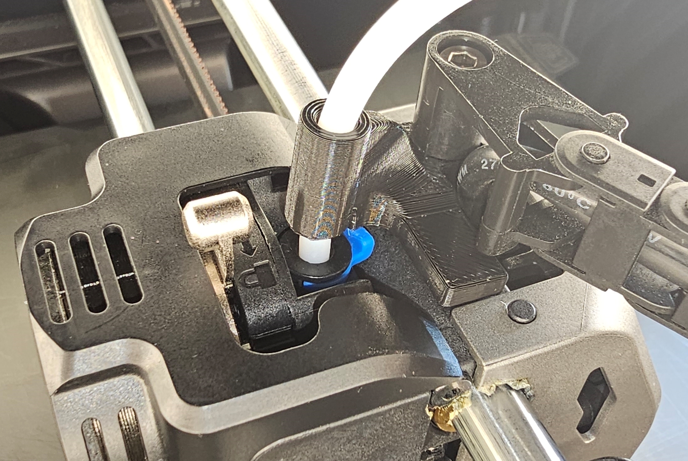 Bowden Guide/Support for K1 MAX by Alan | Download free STL model ...