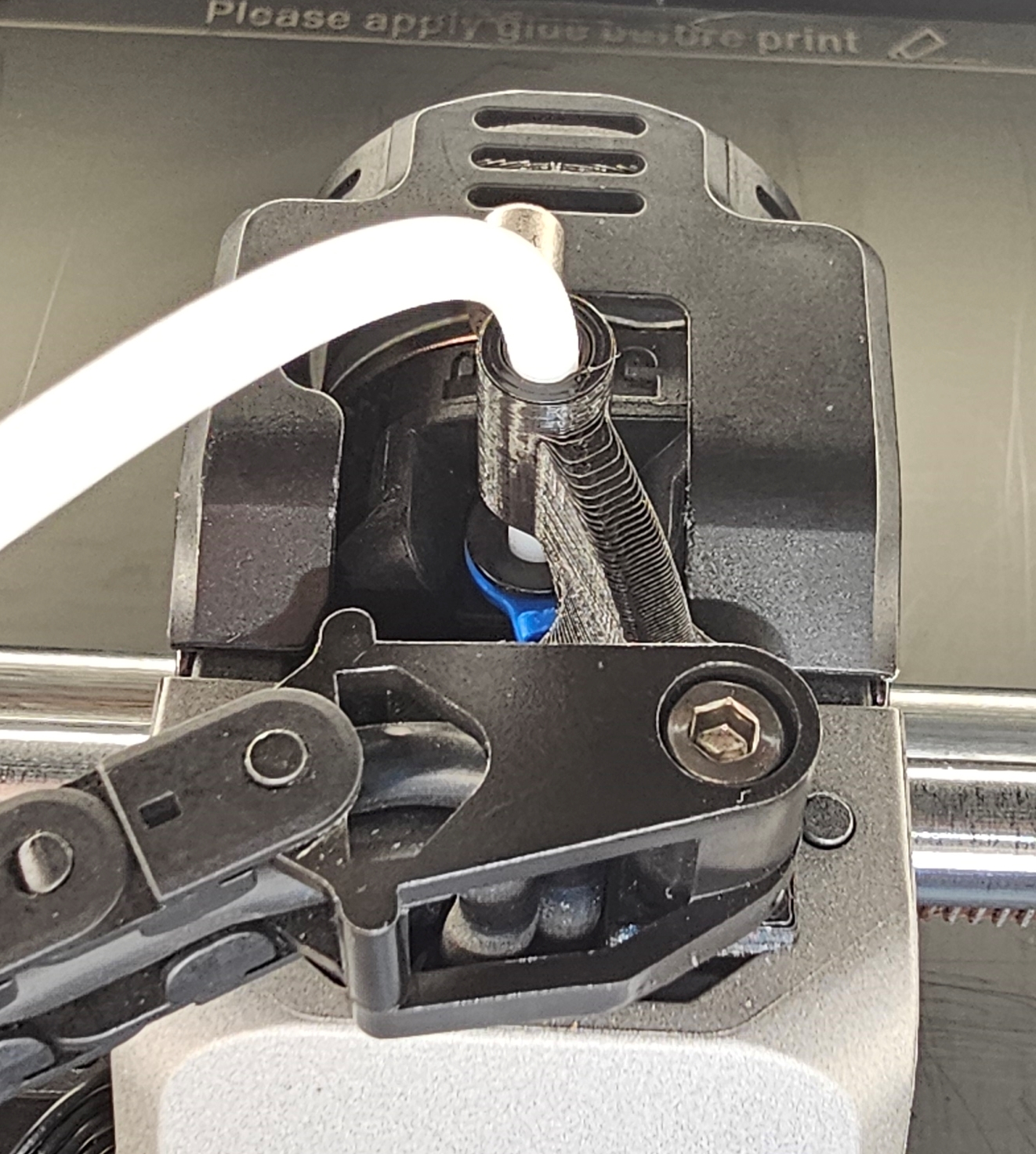 Bowden Guide/Support for K1 MAX by Alan | Download free STL model ...