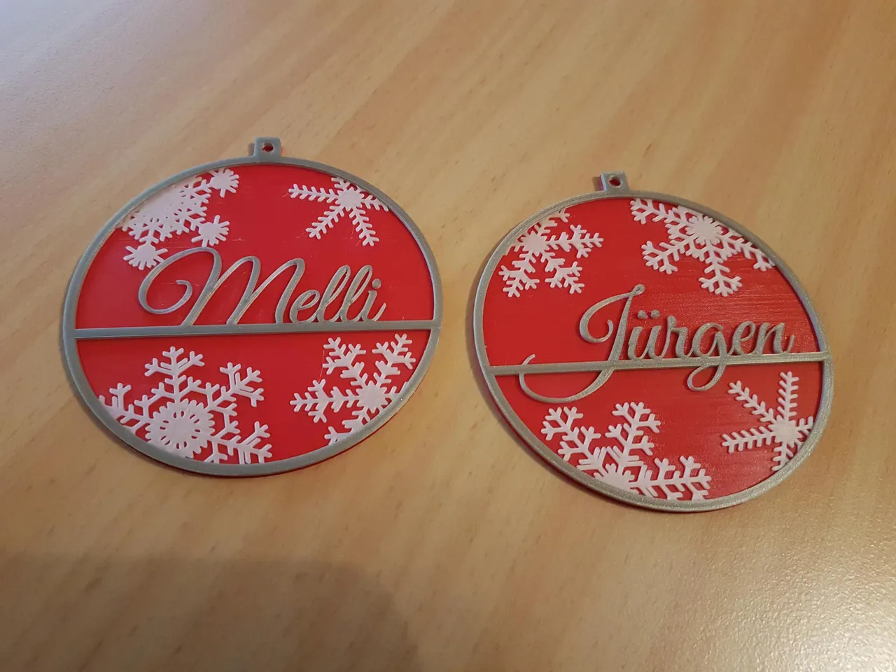 Customizable Christmas Name Ornament by max-102 | Download free STL ...