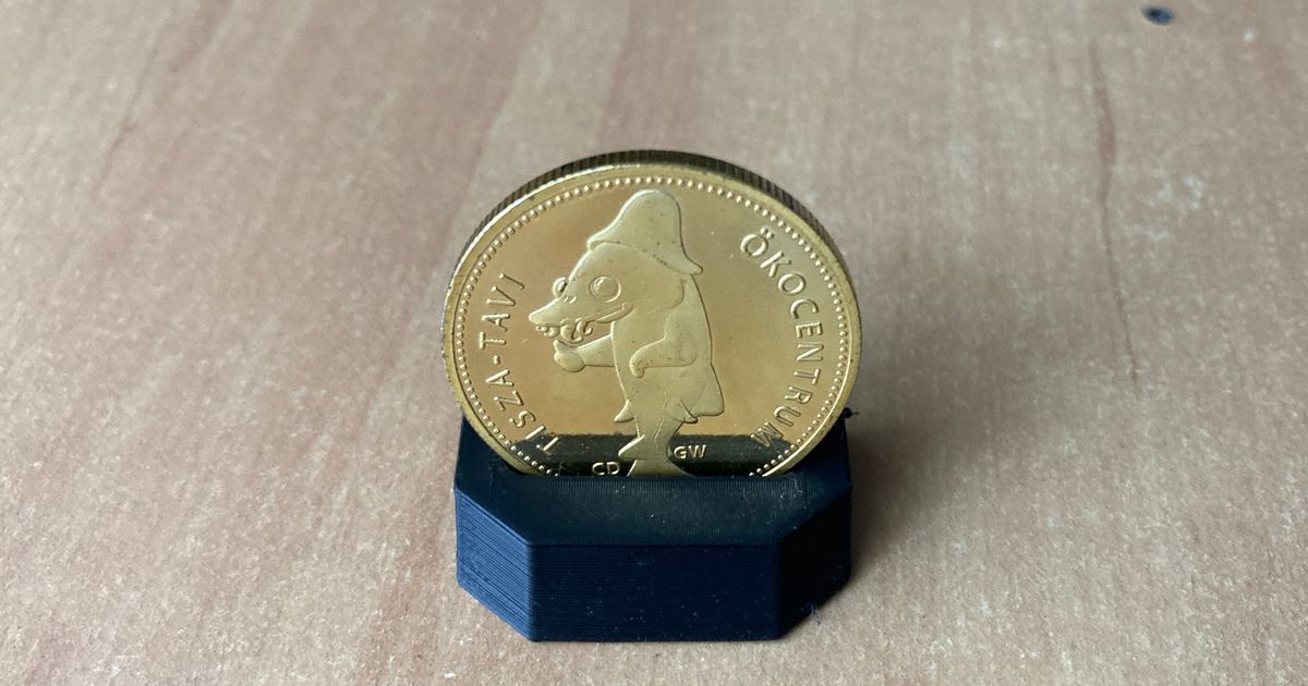 Coin Stand por SierraThePotato | Descargar modelo STL gratuito ...