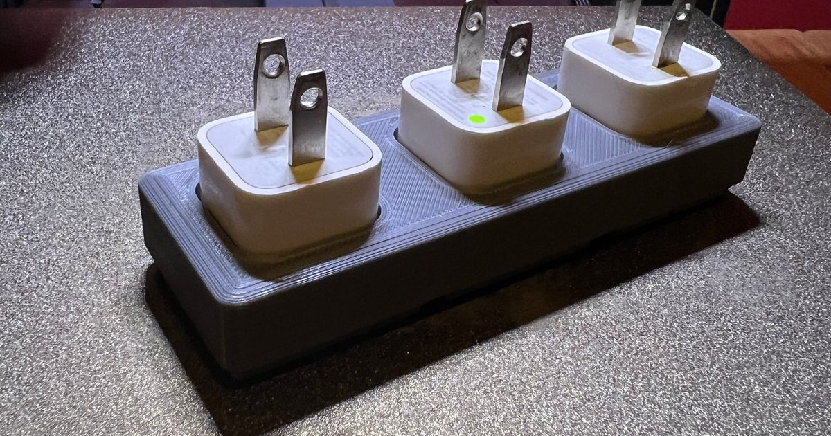 Gridfinity Iphone Charger Dock Holder by Donut | Download free STL ...