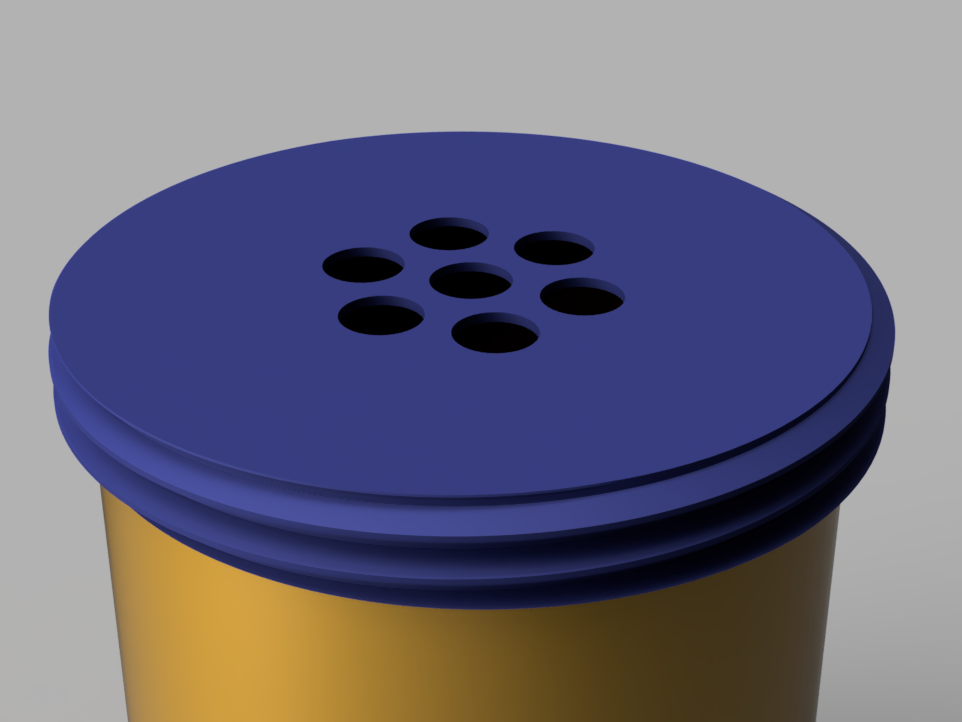 Bar Keepers Friend Kludge Lid by grizzie17 | Download free STL model ...