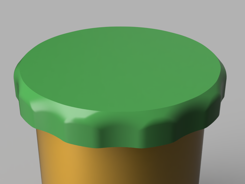 Bar Keepers Friend Kludge Lid by grizzie17 | Download free STL model ...