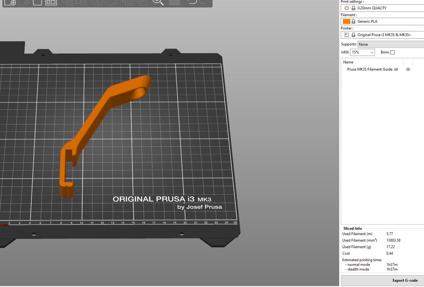 Prusa MK3S Filament Guide v2.0 von Guyzerr | Kostenloses STL-Modell ...