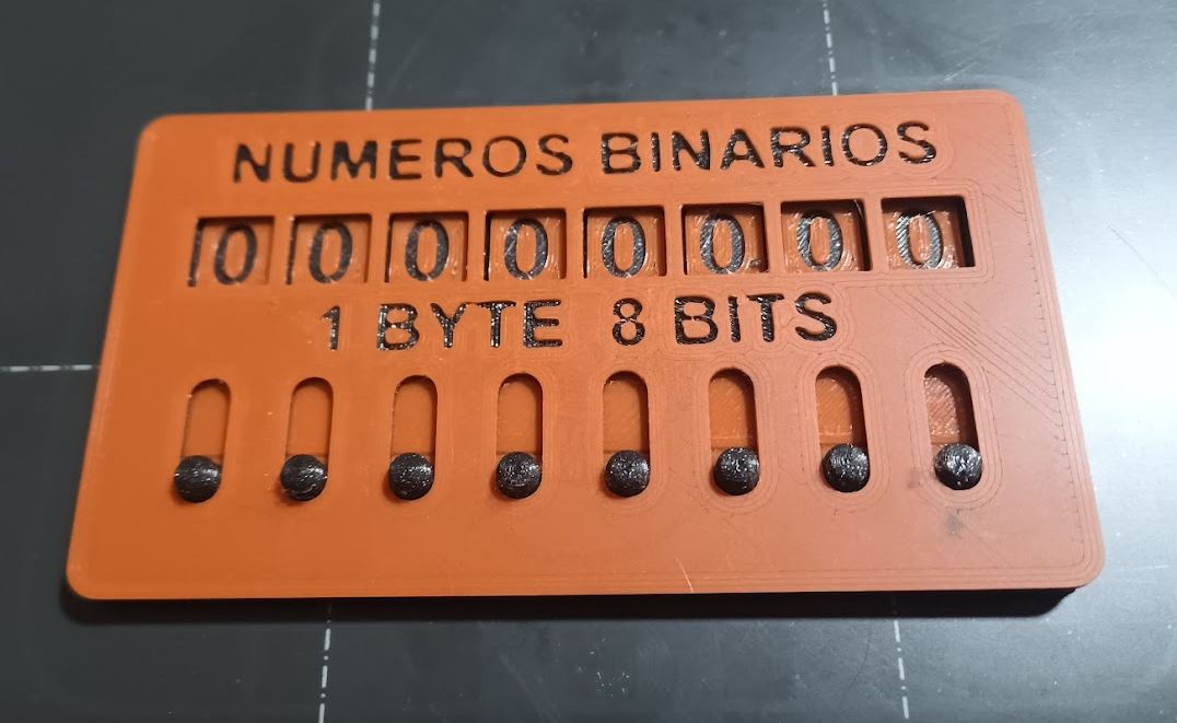 contador números binario by Yusitron | Download free STL model ...