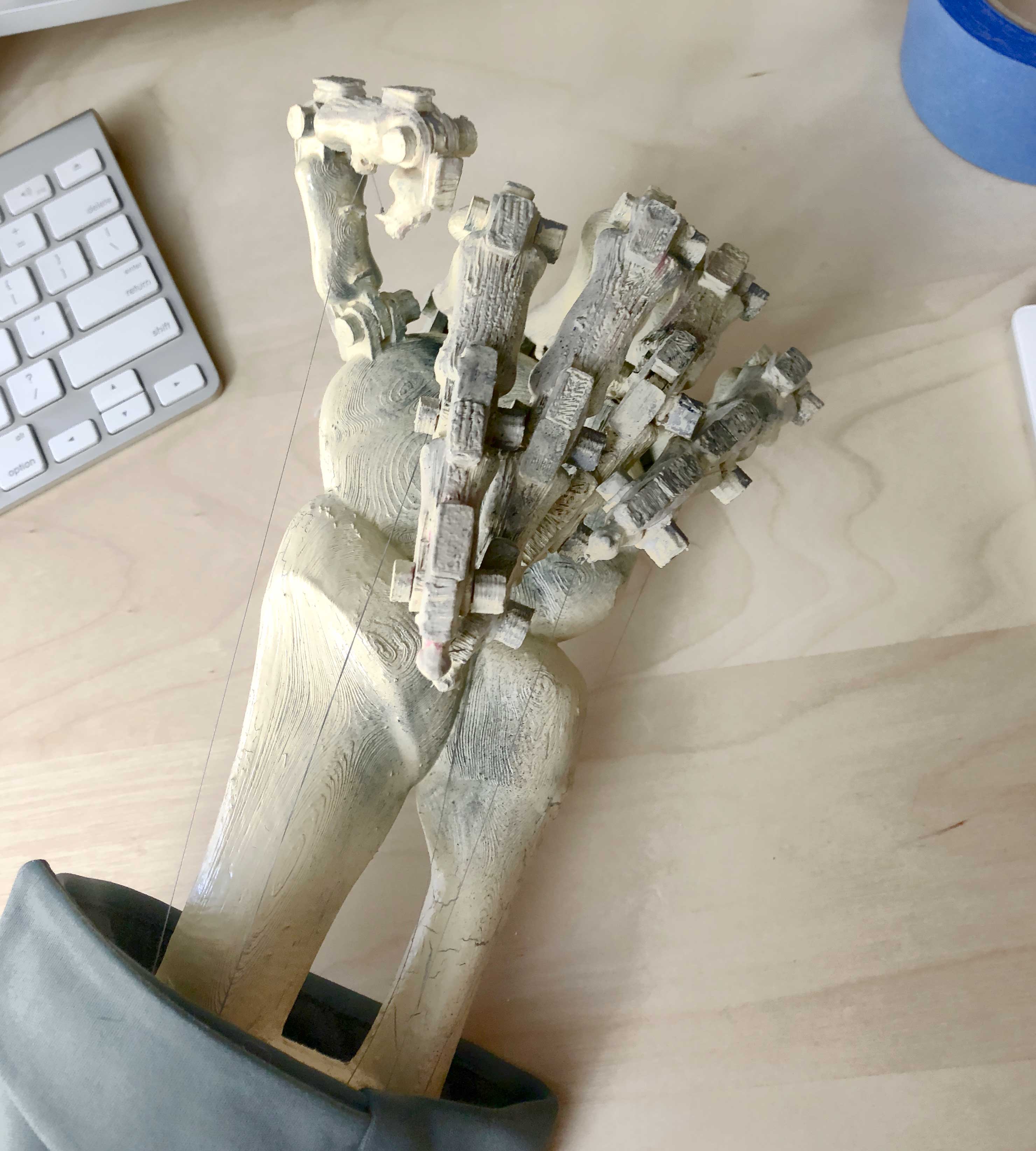 Moveable Skeleton Arm Extension by Steven Quinn | Download free STL ...