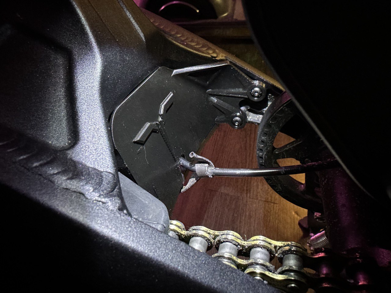 Talaria X3 Rear Swingarm Cover by thegestalt | Download free STL model ...