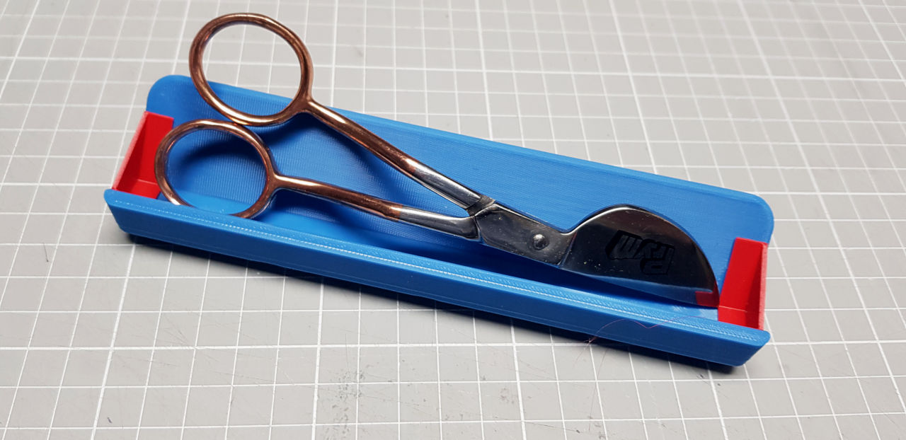 Stops for Gridfinity 45-degree angled Scissor, Olfa or generic tool ...